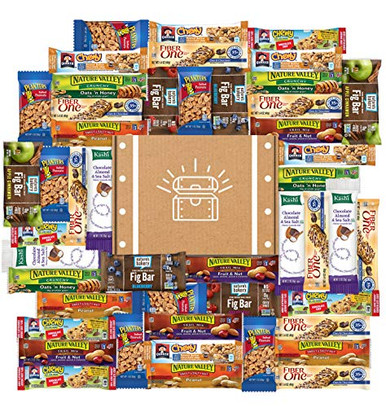 Snack Chest Healthy Bars Nuts Care Package Variety Pack Bulk Sampler ...