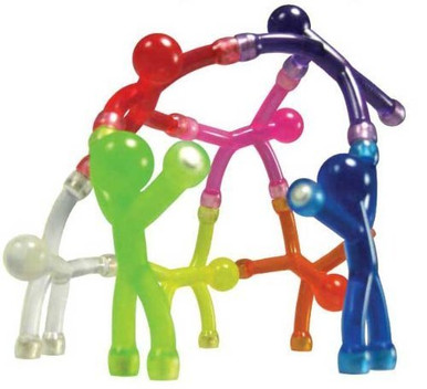 All in one Bendable Magnetic Character - Refrigerator Magnet Key Holder ...