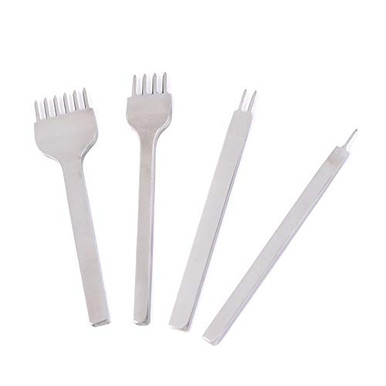 WUTA Sharp Leather Chisel Diamond Pricking Iron Completely Polished ...
