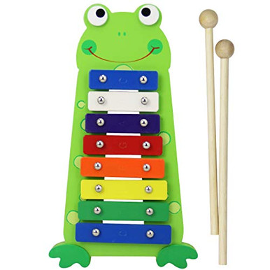 Clifton Wooden 8-key Xylophone for Kids Accurately Tuned Glockenspiel ...