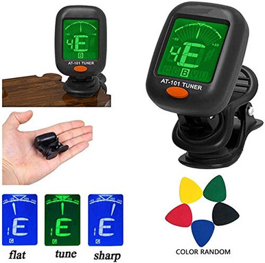 Tuner Electric clip-type tuner color display can rotate the tuner 360 ...