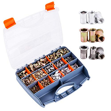 1010pcs Rivnut Rivet Nut M3-M12 Blind Rivnuts Nutsert Threaded Insert ...