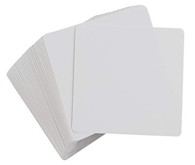 Blank Playing Cards - 400-Piece Dry Erase Cards, Reusable Flash Cards ...