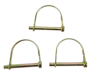 Yankee Forge 3 Pack LOT Trailer Coupler Safety SNAP Locking PIN Square ...