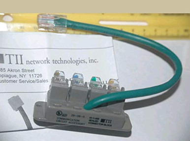 Tii Tool Less RJ45 Termination Ends RJ45 CONNECTORS Attached Make Your ...
