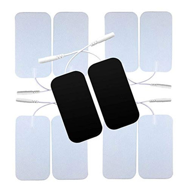 10 Pieces Large Electrode Pads for TENS Unit Pads for TENS Machine 5 x ...