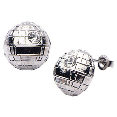 Star Wars VII The Force Awakens Death Star Stainless Steel Stud ...