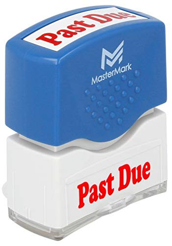 Past Due Stamp MasterMark Premium Pre-Inked Office Stamp ...