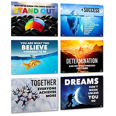 Sproutbrite Classroom Decorations High School Motivational Posters ...