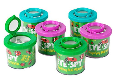 Blue Panda Bug Viewer - 6-Pack Bug Magnifier Container Insects, Bug ...