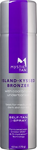 Mystic Tan Sunless Self Tanner Airbrush Spray Tan with Bronzer ...