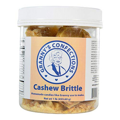 Handmade Cashew Brittle Premium Cashews Voted Best Brittle One Pound 16 ...