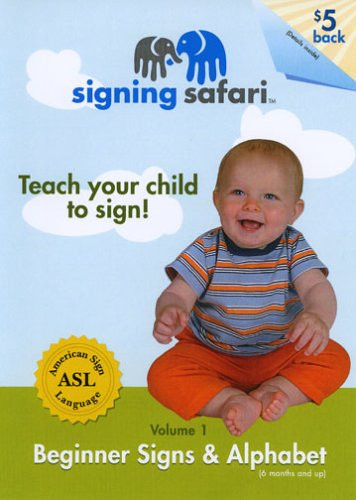Signing Safari Teach Your Child to Sign: Beginner Signs & Alphabet ...