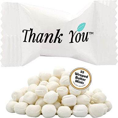 Thank You Buttermints Mint Candies After Dinner Mints Butter Mint Candy ...