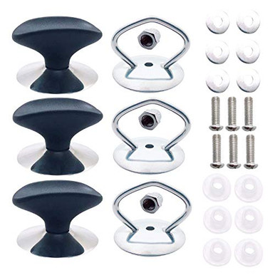 6 PCS Handgrip Lid Knob Cap Universal Pan Pot Grip Lid Knob Handle 2 ...