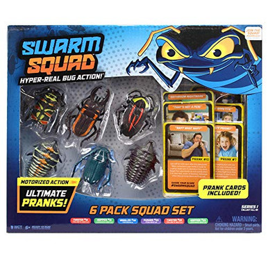 Swarm Squad 6 Pack Set Contains All Six Hyper-Realistic Motorized Bug ...