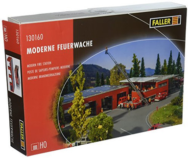 Faller 130160 Modern Fire Station HO Scale Building Kit ...