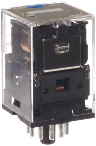Omron MKS3PIND5 DC24 General Purpose Relay with Mechanical Indicator ...