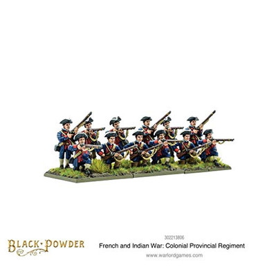Warlord Games Black Powder Colonial Provincial Regiment Wargaming ...