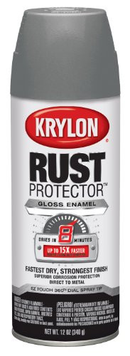 Krylon K06901807 Rust Protector and Preventative Enamels Gloss, Smoke ...