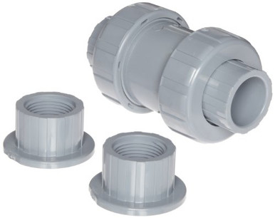 Hayward TC20050STE Series TC True Union Ball Check Valve SocketThreaded ...