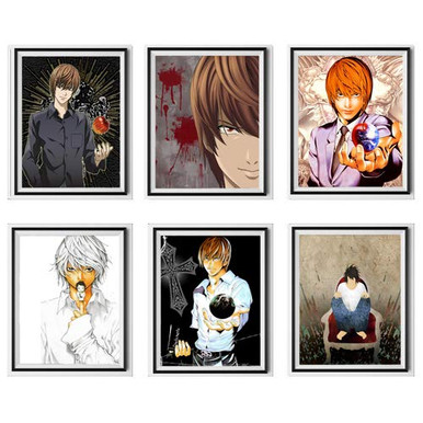 Death Note Near X L Lawliet vs Yagami Light Illustration Picture ...