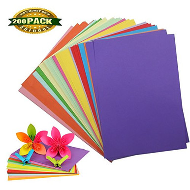 Color Copy Paper, Handmade Folding Paper Craft Origami Premium Quality ...