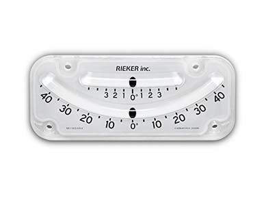 Rieker Marine Grade ShatterProof 45 Inclinometer Dual Scale ...