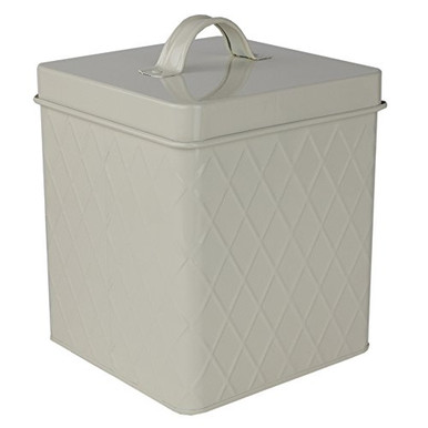 Home Basics Tin Kitchen Food Storage Organization Canister Collection ...