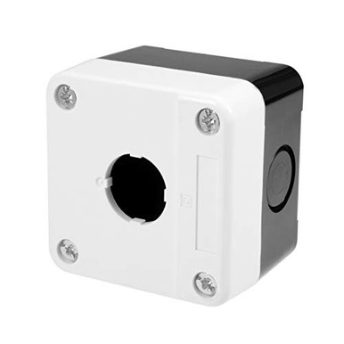 uxcell Push Button Switch Control Station Box 22mm 1 Button Hole ...