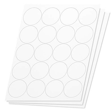 OfficeSmartLabels Square 2 x 2 inch Labels for Laser & Inkjet Printers ...