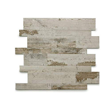 11.5 x 11.81 inch DIH Peel and Stick Backsplash Tile,Self Adhesive Wood ...