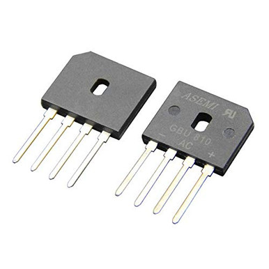 10x GBU810/GBU8M ASEMI Bidge Rectifier Diode 8A 1000V High Frequency ...