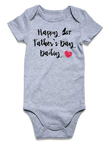 for Dad from Baby First Father's Day Baby Onesie I Love You Daddy for ...