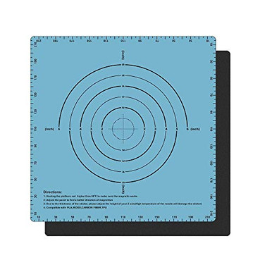 HWA KUNG 866 x 866 220mmx220mm 3D Printing Build Surface Flexible ...