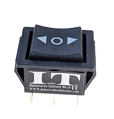 IndusTec DPDT 20 AMP-6 Pin (on) / Off / (on) Momentary Automatic Reset ...