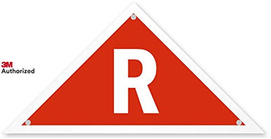 R Roof Truss Construction Sign By SmartSign 6 x 12 3M High Intensity ...
