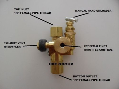 New Pilot Discharge Unloader Valve Check Valve for gas air compressor ...