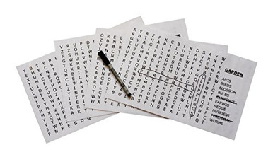 Keeping Busy Low Vision Level 3 Difficult Word Search Dementia and ...