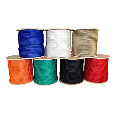 SGT KNOTS Twisted Nylon Rope Multipurpose Utility Line for Crafts and ...