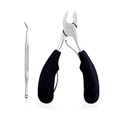 Labewin Toe Nail Clippers Scissors Set for Thick or Ingrown Toenails ...