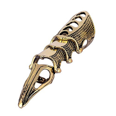 DM Jewelry Punk Rock Gothic Full Finger Joint Armor Knuckle Metal ...