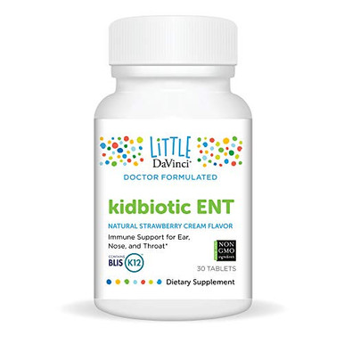 Little DaVinci kidbiotic ENT BLIS K12 Probiotic for Kids Ear Throat and ...