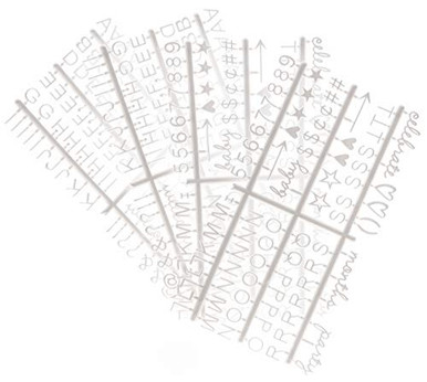 Veskaoty 12 Inch Letters for Flet Letter Boards362 Pieces Including ...