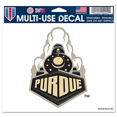 PURDUE BOILERMAKERS OFFICIAL LOGO 4X6 ULTRA DECAL WINDOW CLING ...