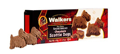 Walkers Shortbread Scottie Dog Shaped Chocolate Shortbread Cookies 39 ...