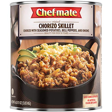 Chefmate Chorizo Breakfast Sausage Skillet Canned Meat Great for ...