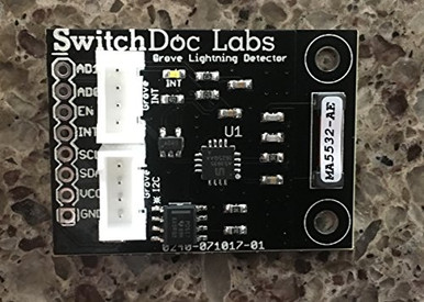 SwitchDoc Labs The Thunder Board I2C Lightning Detector with Grove ...