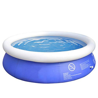 QNTICH 6ft x 20 in Quick Set Inflatable Above Ground Pool with Air Pump ...