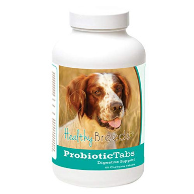 Healthy Breeds Dog Probiotic Digestive Support Tablets for Irish Red ...